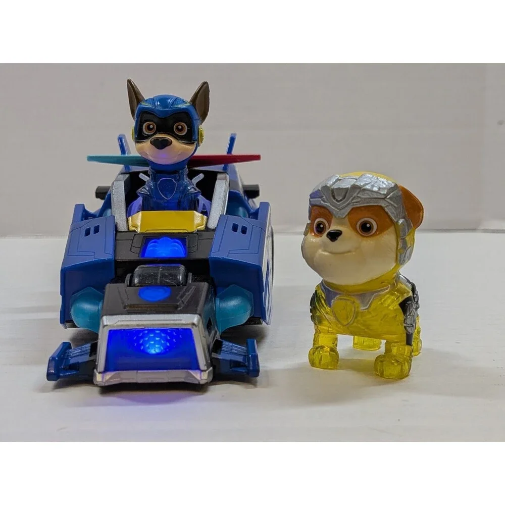 Spin Master | Toys | Paw Patrol The Mighty Movie Chase Rubble Rocky ...